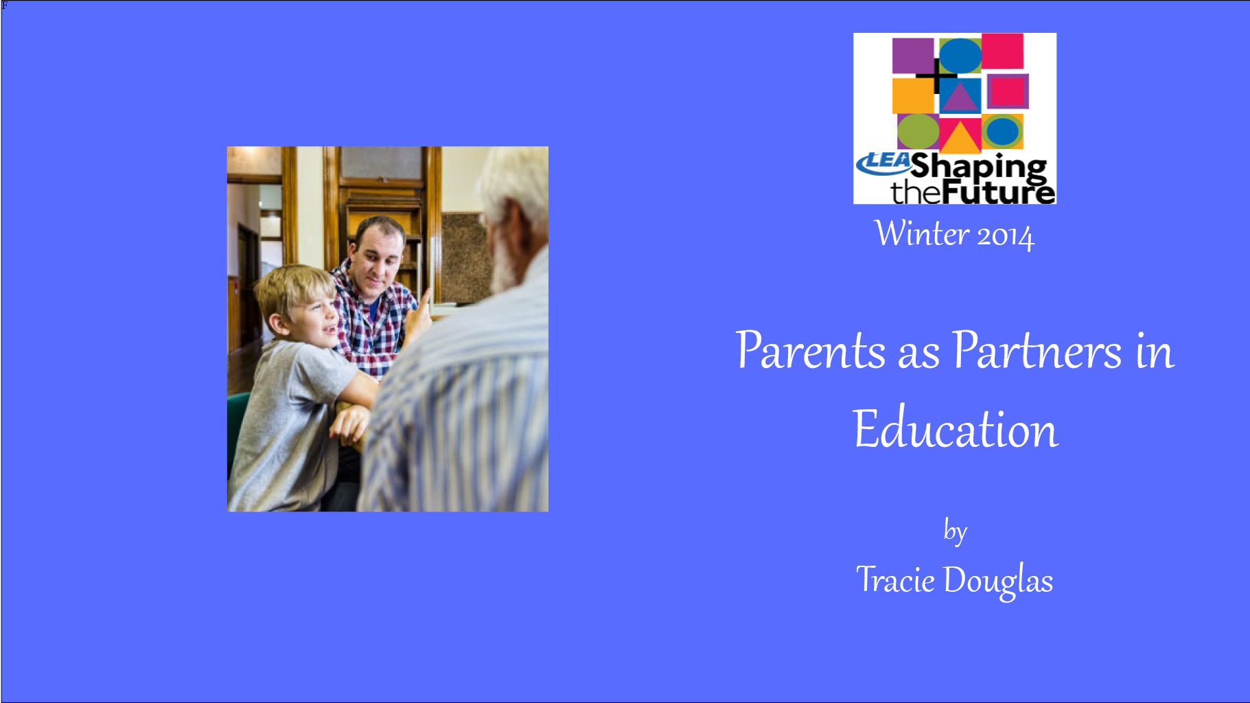 Parents as Partners in Education – Lutheran Education Association